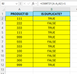 How to Find and Highlight Duplicates in Excel Using COUNTIF – Excel ...