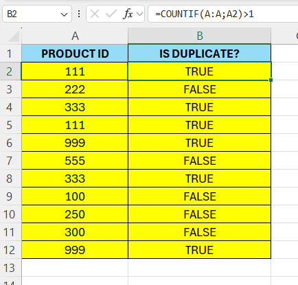 How to Find and Highlight Duplicates in Excel Using COUNTIF – Excel ...