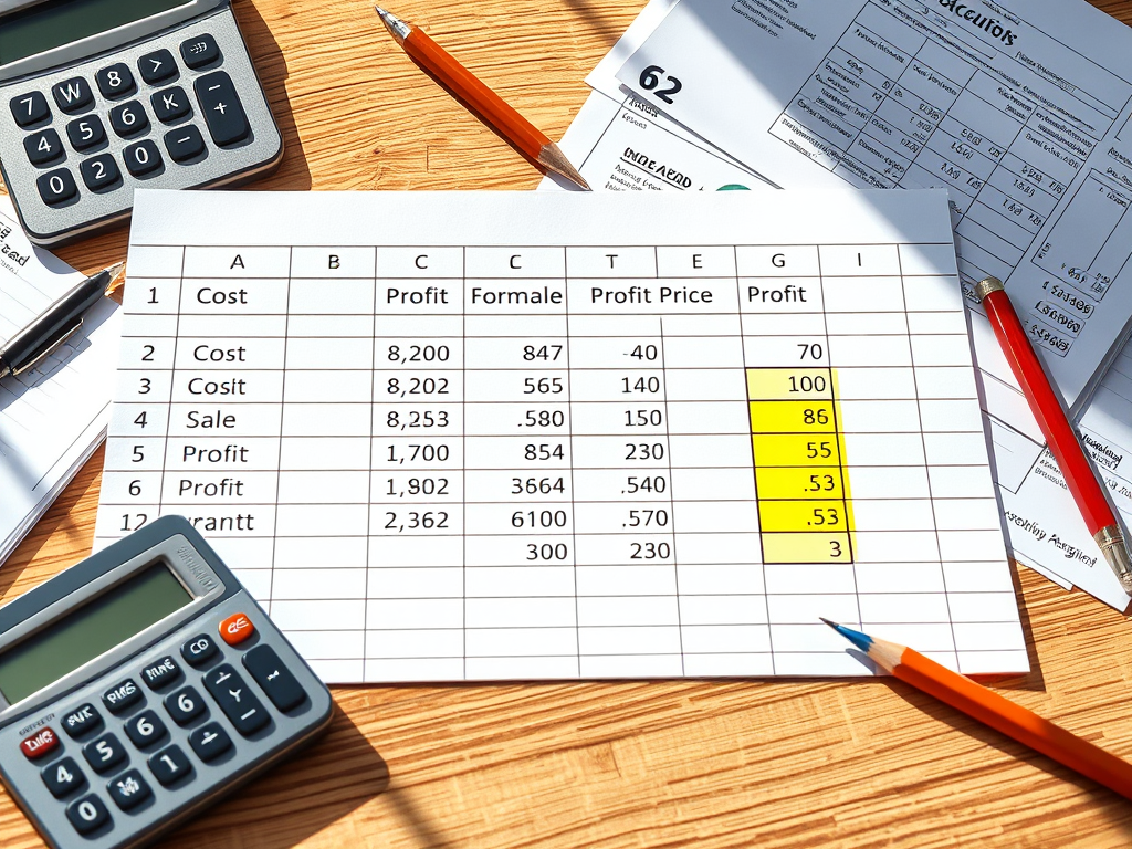 Profit calculator – Excel tutorials
