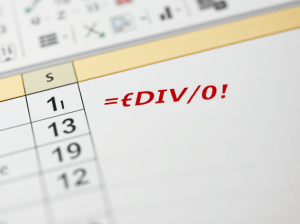 How to fix a #DIV/0! Error – Excel tutorials