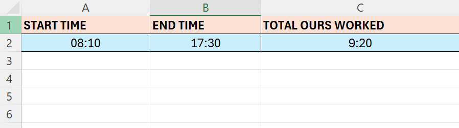 Calculate Time Difference Excel Tutorials